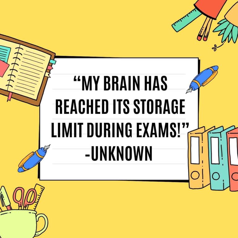 Funny Quotes about Exams: 70 Exam Quotes for Students - a1quotes